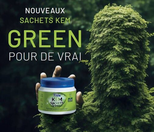 Flow KEM GREEN sachets - boîte de 15 sachets - Autres accessoires ...