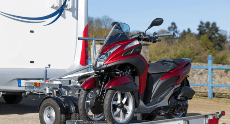 La remorque transversale pour un transport pratique et confort